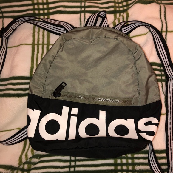 adidas | Bags | Vintage Olive Green Adidas Mini Backpack | Poshmark